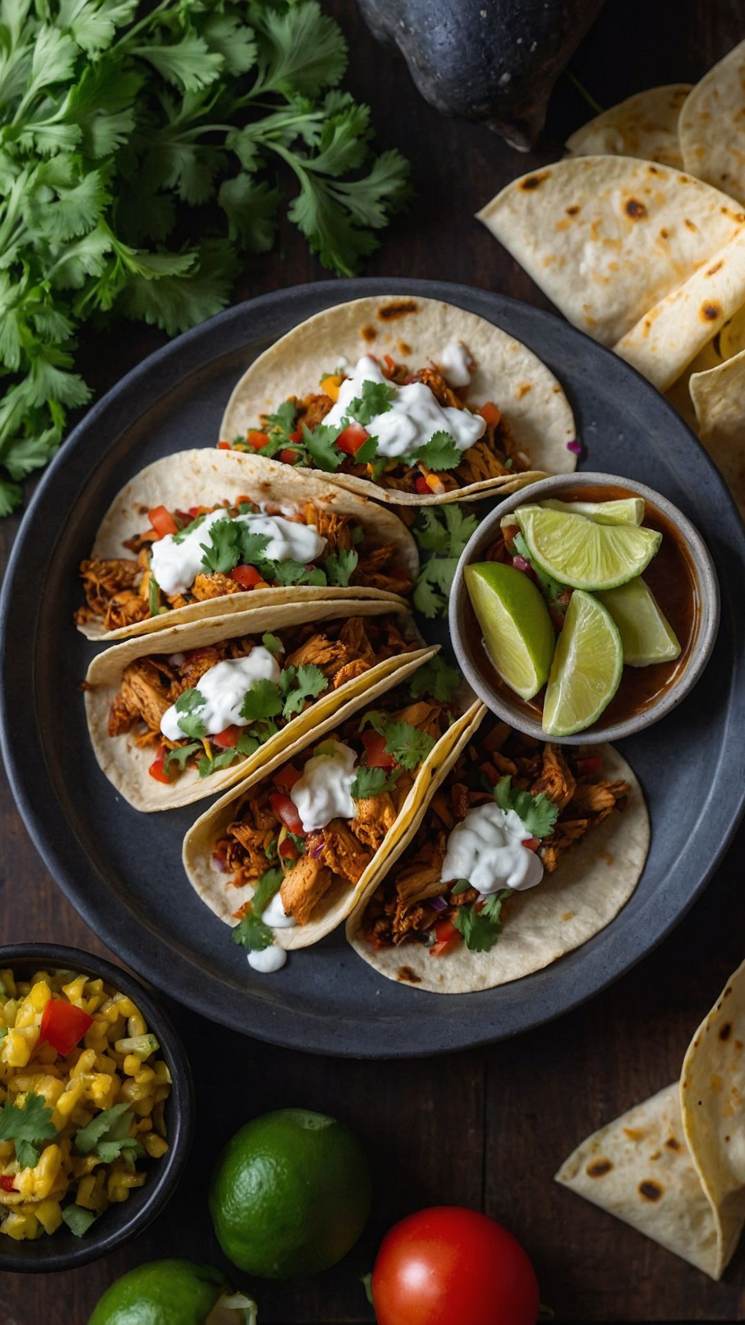 Best Chicken Tacos Ever Recipe - Cravefuly
