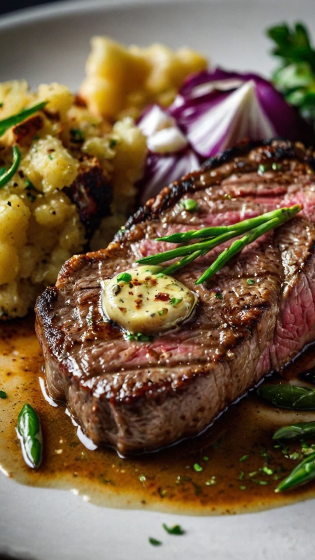 Pan Seared Steak With Garlic Butter - Cravefuly