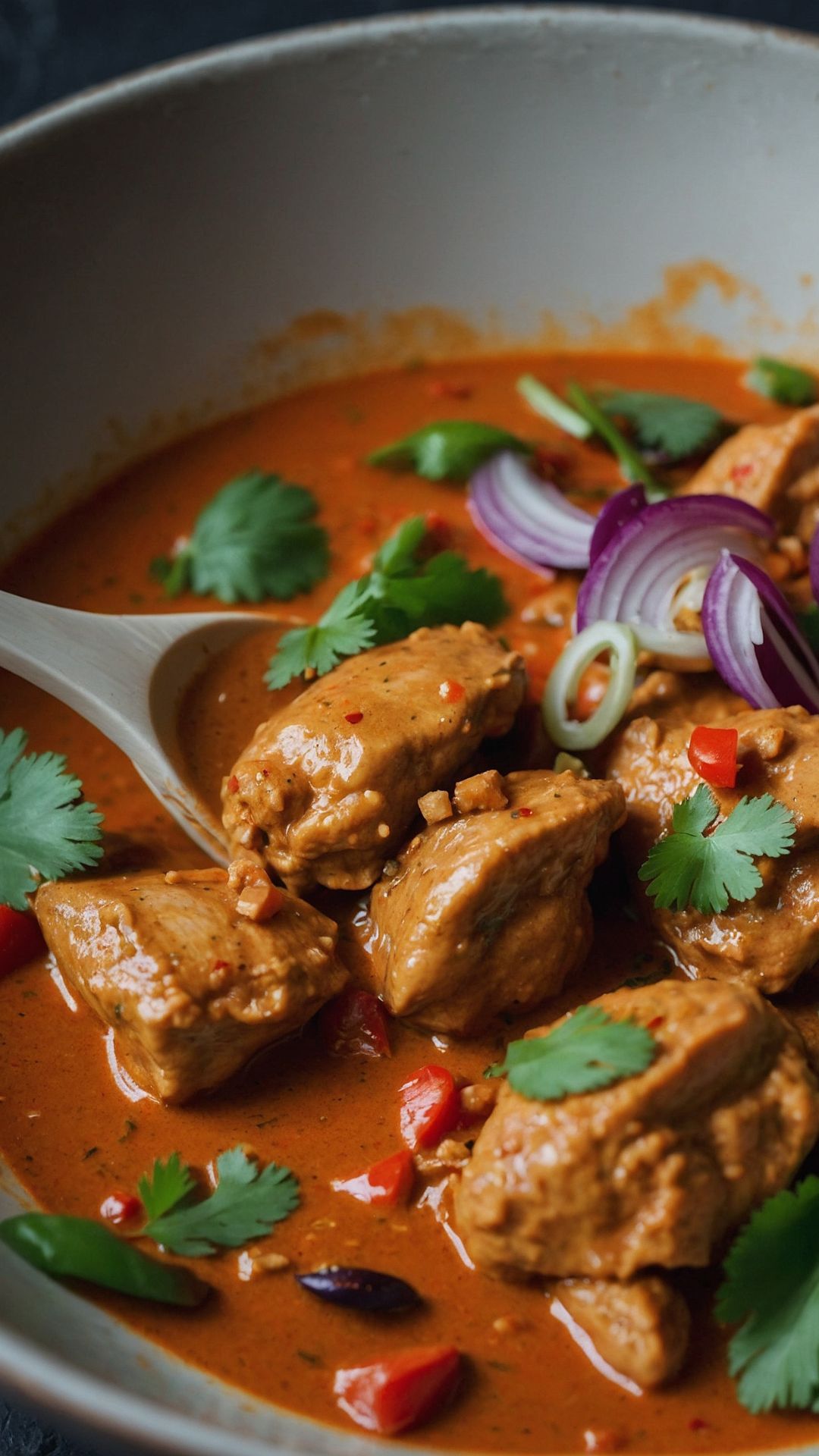 Red Curry Chicken Recipe - Cravefuly