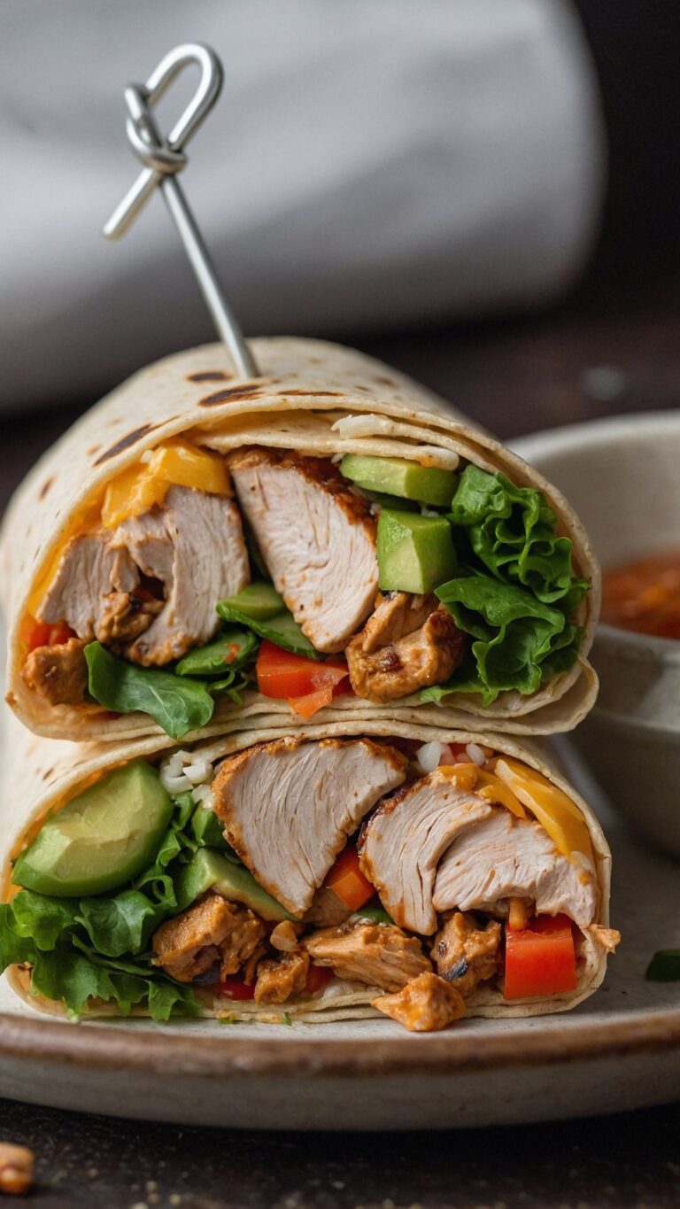 Chipotle Chicken Wraps - Cravefuly