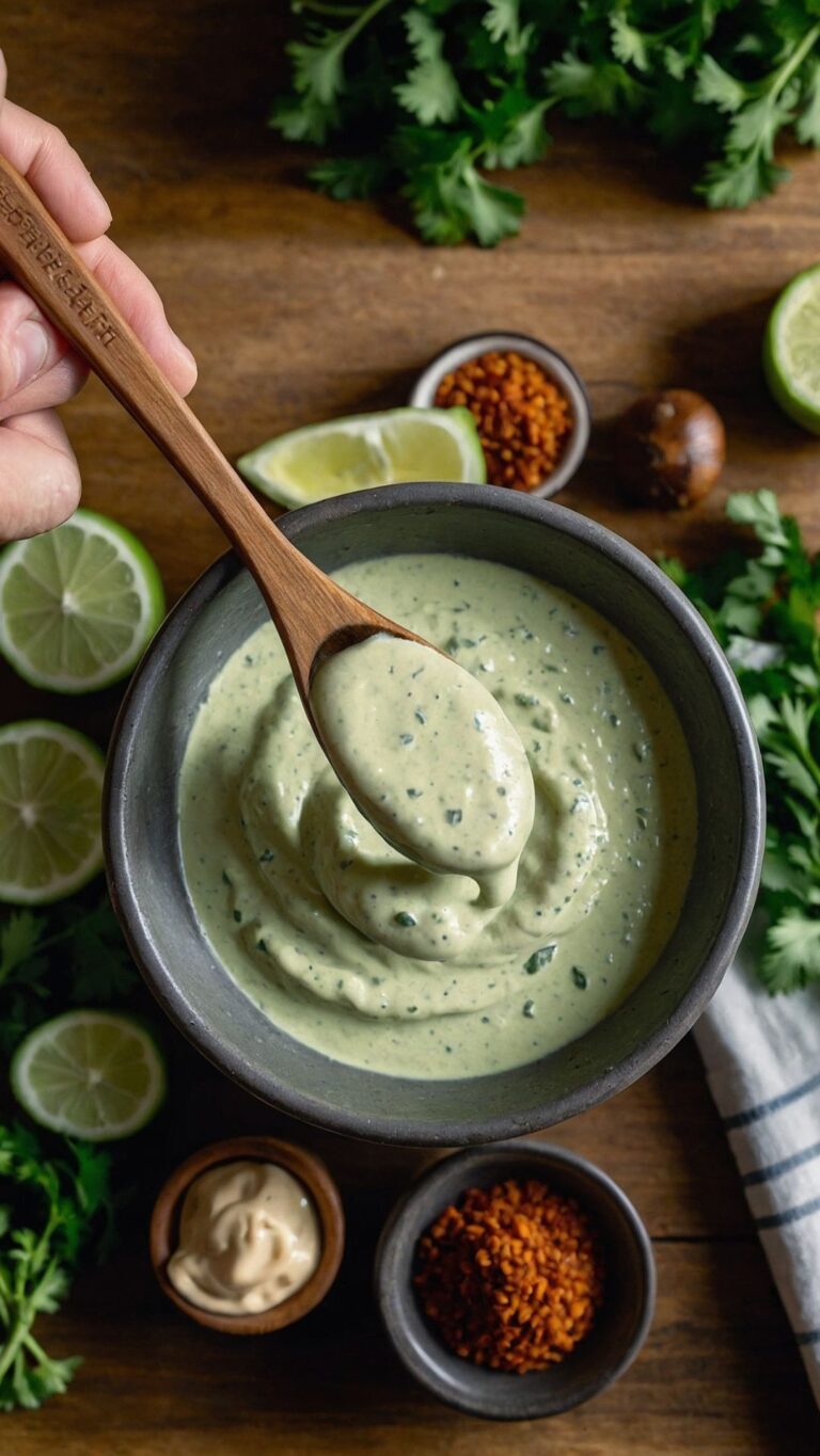 Creamy Cilantro Sauce Recipe - Cravefuly