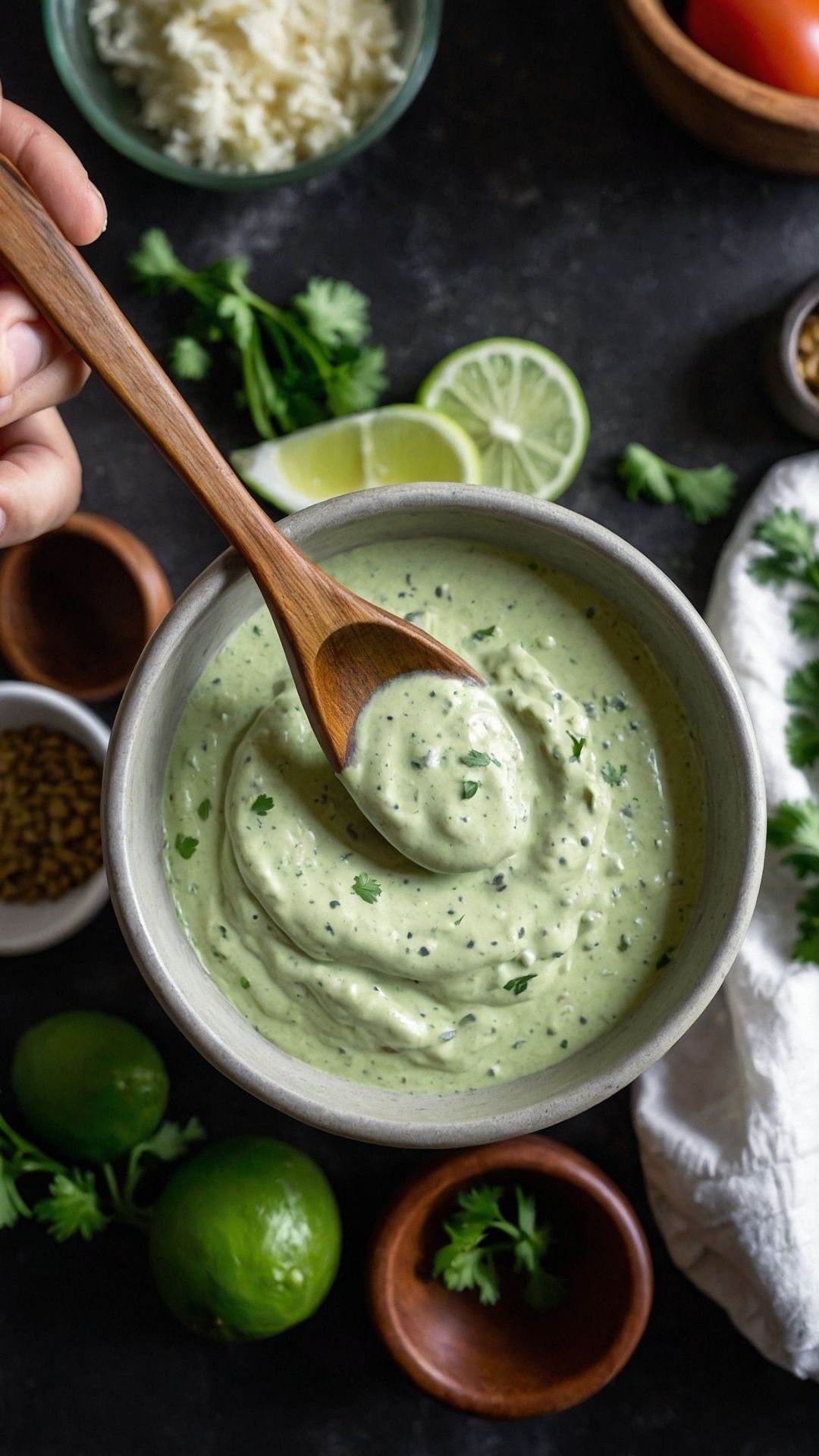 Creamy Cilantro Sauce Recipe - Cravefuly