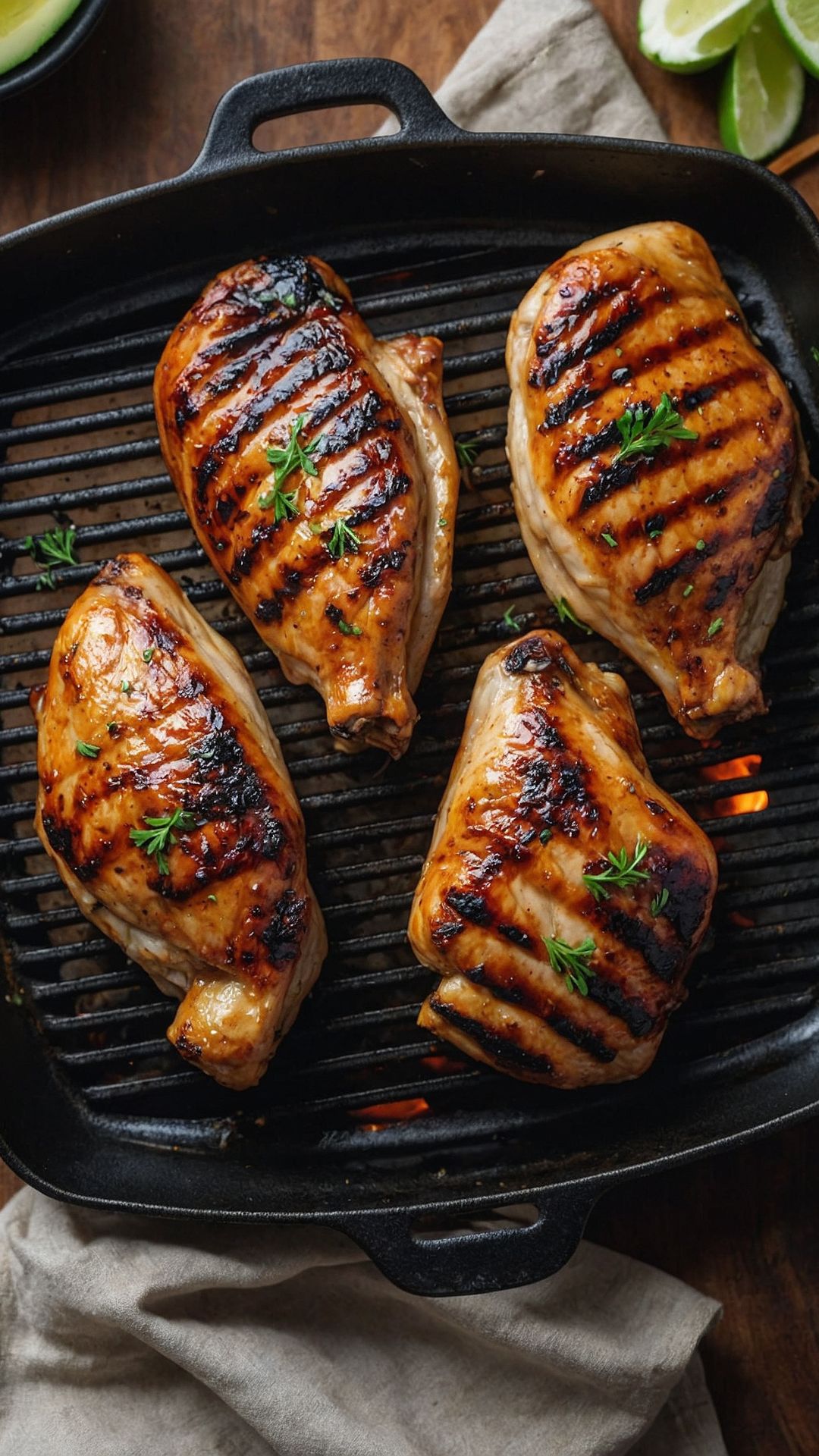 How To Grill Chicken On The Stove Top - Cravefuly