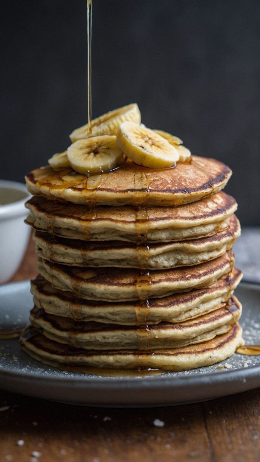 Moist Almond Flour Banana Pancakes - Cravefuly