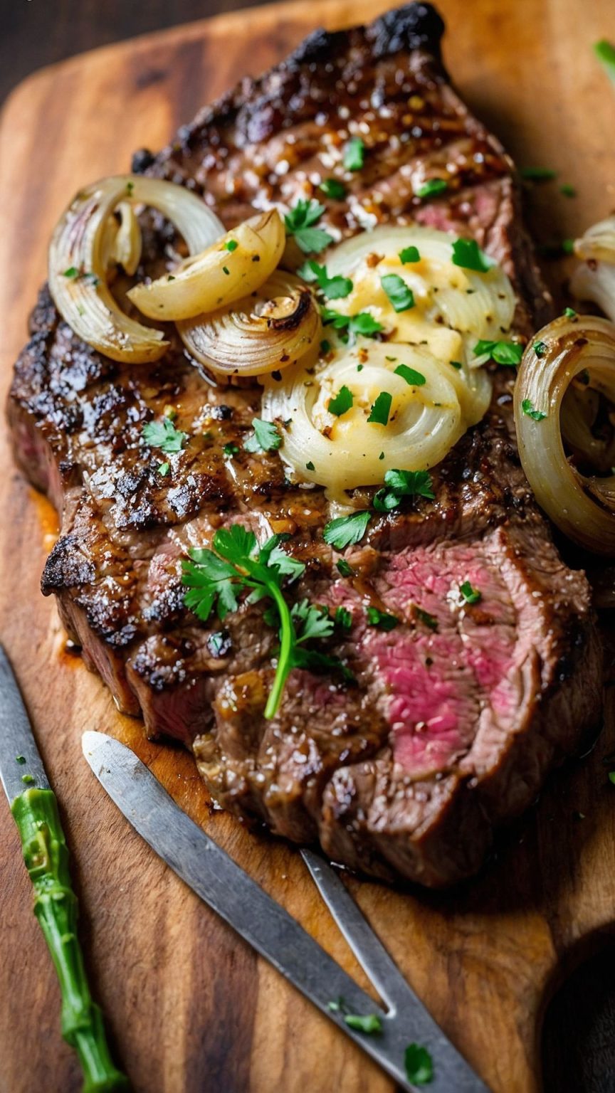 Pan-Seared New York Strip Steak - Cravefuly